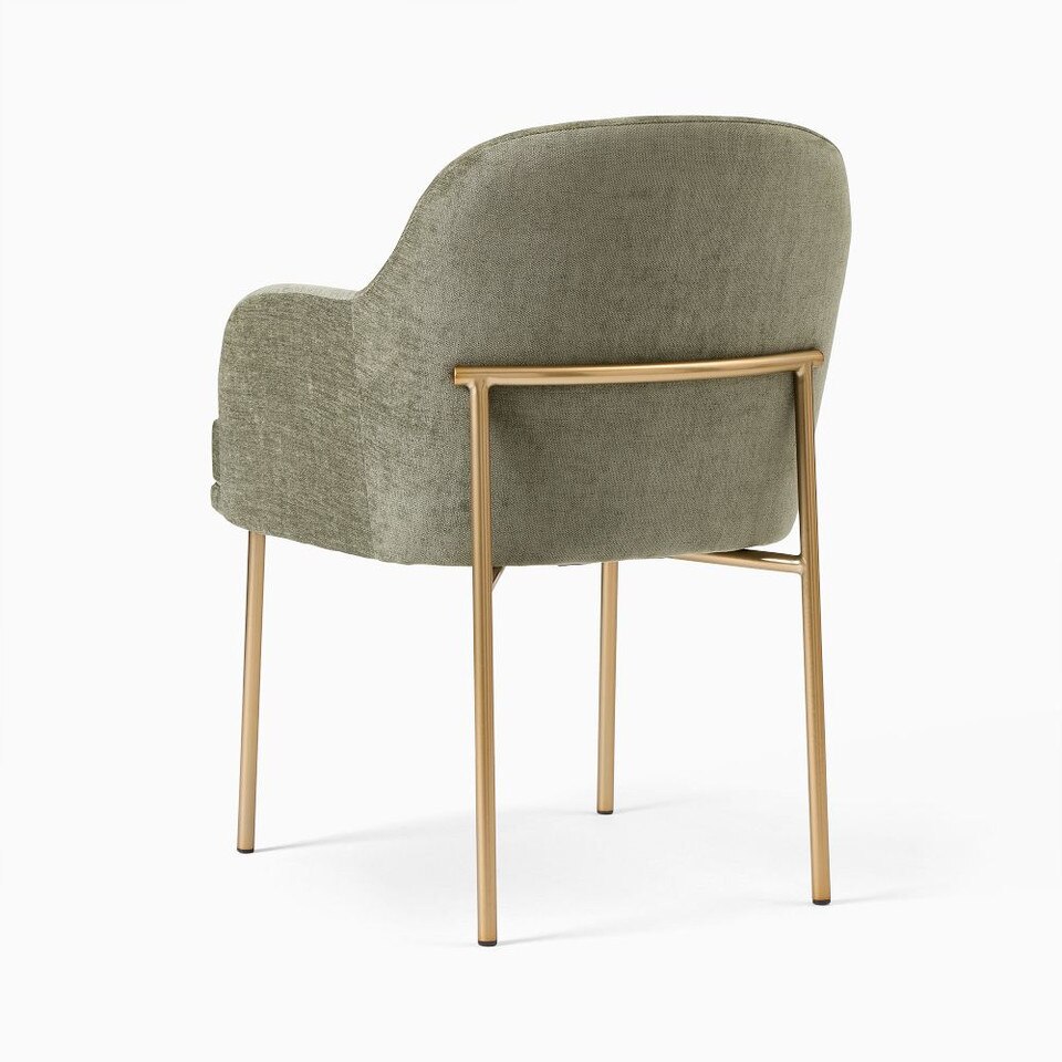 Jack Metal Dining Arm Chair West Elm Australia